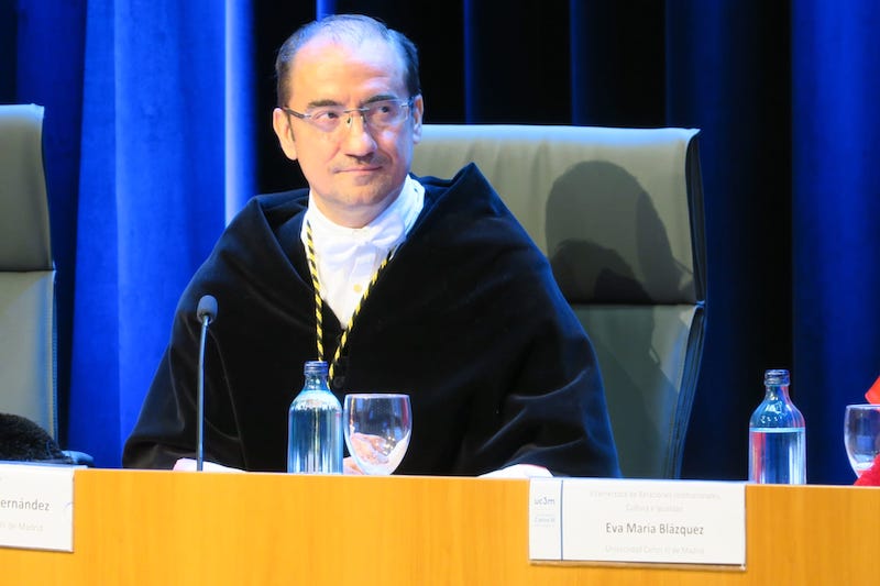 Ángel Arias toma posesión como nuevo rector de la Universidad Carlos ...